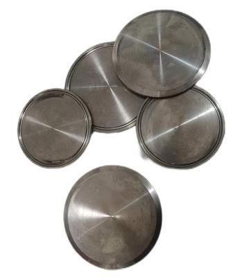 Titanium Pipe End Cap ANSI B16.9 GB/T 12459 Dia 100 - 200mm X 3 -5mm