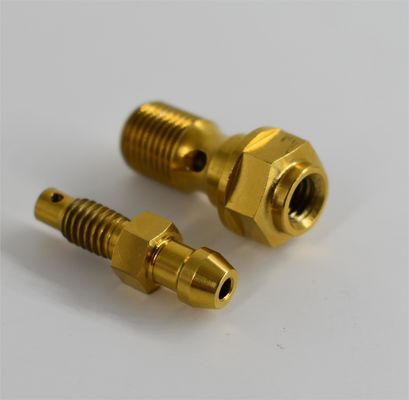 NPT Titanium Bleed Valve / Exhaust Screw / Bolts Port Size 1/8